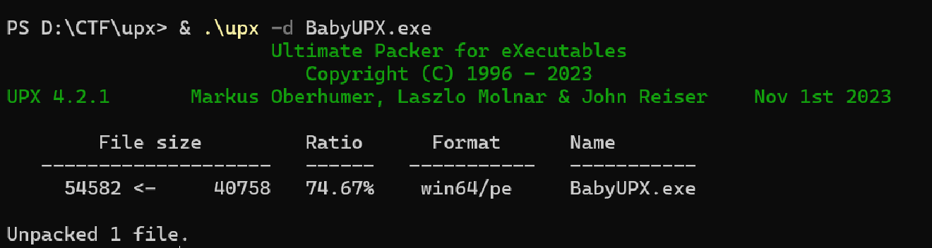 0xGame2024 Reverse Official · 1n1t-Flare Blog