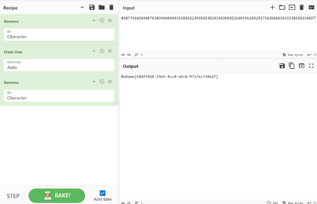 0xGame2024 Reverse Official · 1n1t-Flare Blog